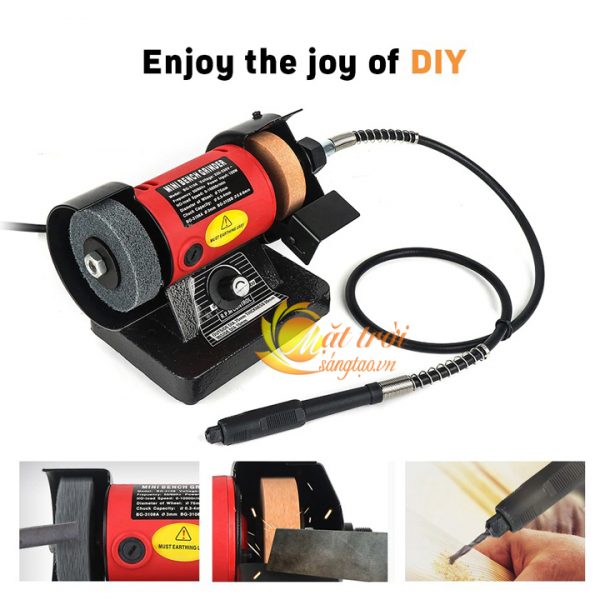 Máy mài 2 đầu để bàn đa năng Bench Grinder BG-3108